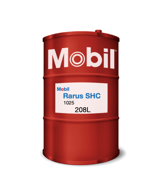Mobil Rarus SHC 1025 (208L) – Lubex Africa